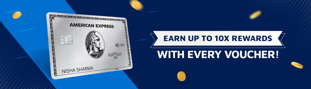 Amex Credit Card Rewards: 10X Points on e-Vouchers