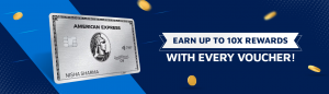 Amex Credit Card Rewards: 10X Points on e-Vouchers