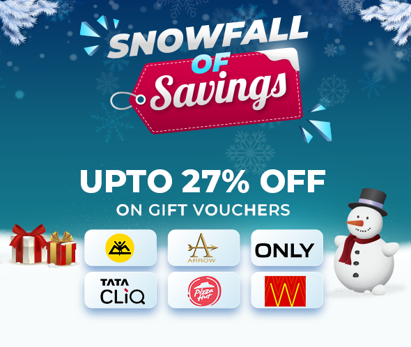 RBL Bank Offers - E-Gift Cards & Gift Vouchers | Top Offers
