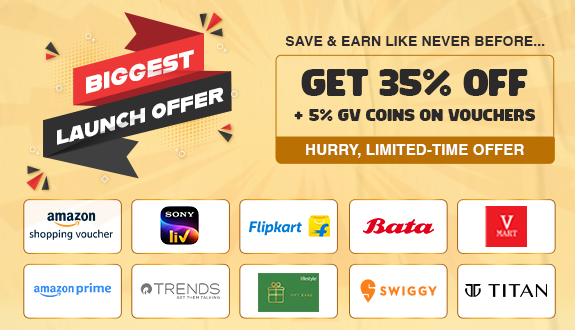 SBI Card Instant Gift Voucher for 175+ Brands Online