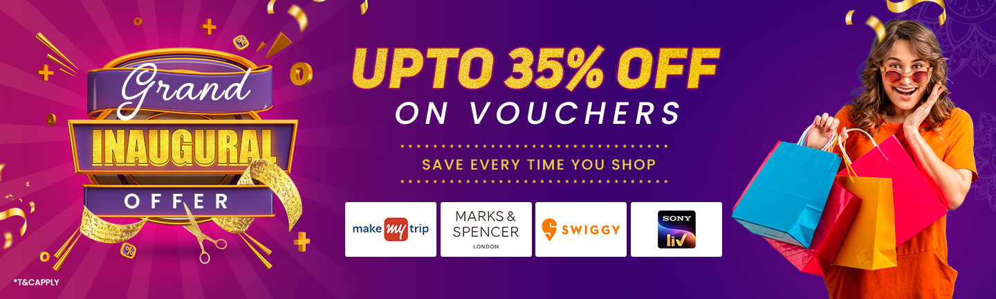 Yes Rewardz E Gift Vouchers- Top Discounts & Offers | Instant Delivery